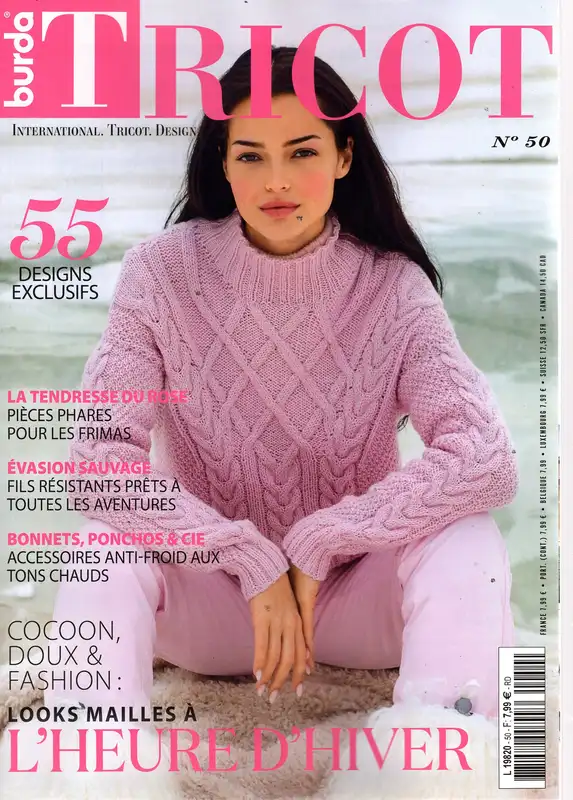 Abonnement Magazine - Burda Tricot - Livraison Offerte en Belgique