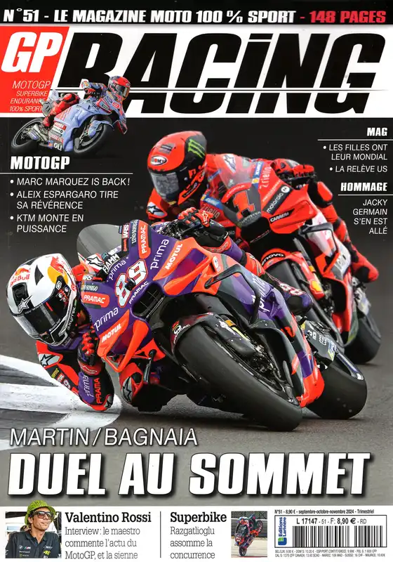Abonnement Magazine - GP Racing - Livraison Offerte en Belgique