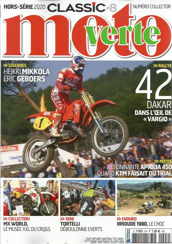 Abonnement Magazine - Moto Verte + HS - Livraison Offerte en Belgique