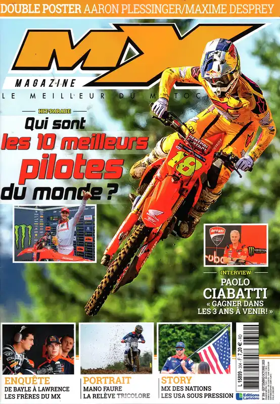 Abonnement Magazine - MX Magazine - Livraison Offerte en Belgique