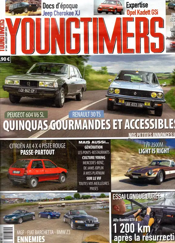 Abonnement Magazine - Youngtimers - Livraison Offerte en Belgique